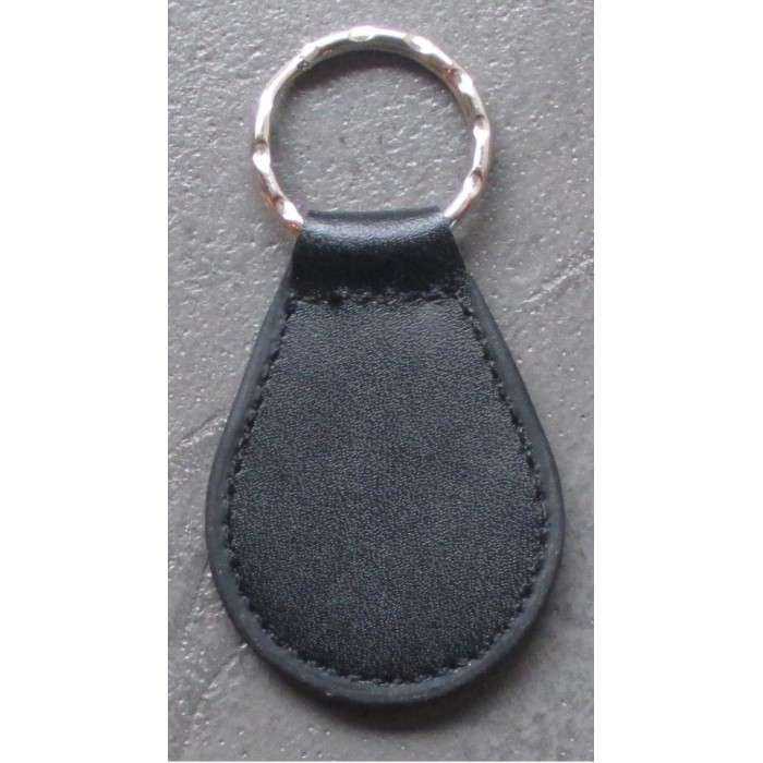 Keychain logo Buick Riviera red metal and leather car american usa