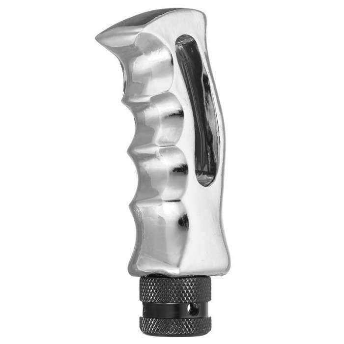 Universal Drag Dragster Hot Rod Style Chrome Gear Lever