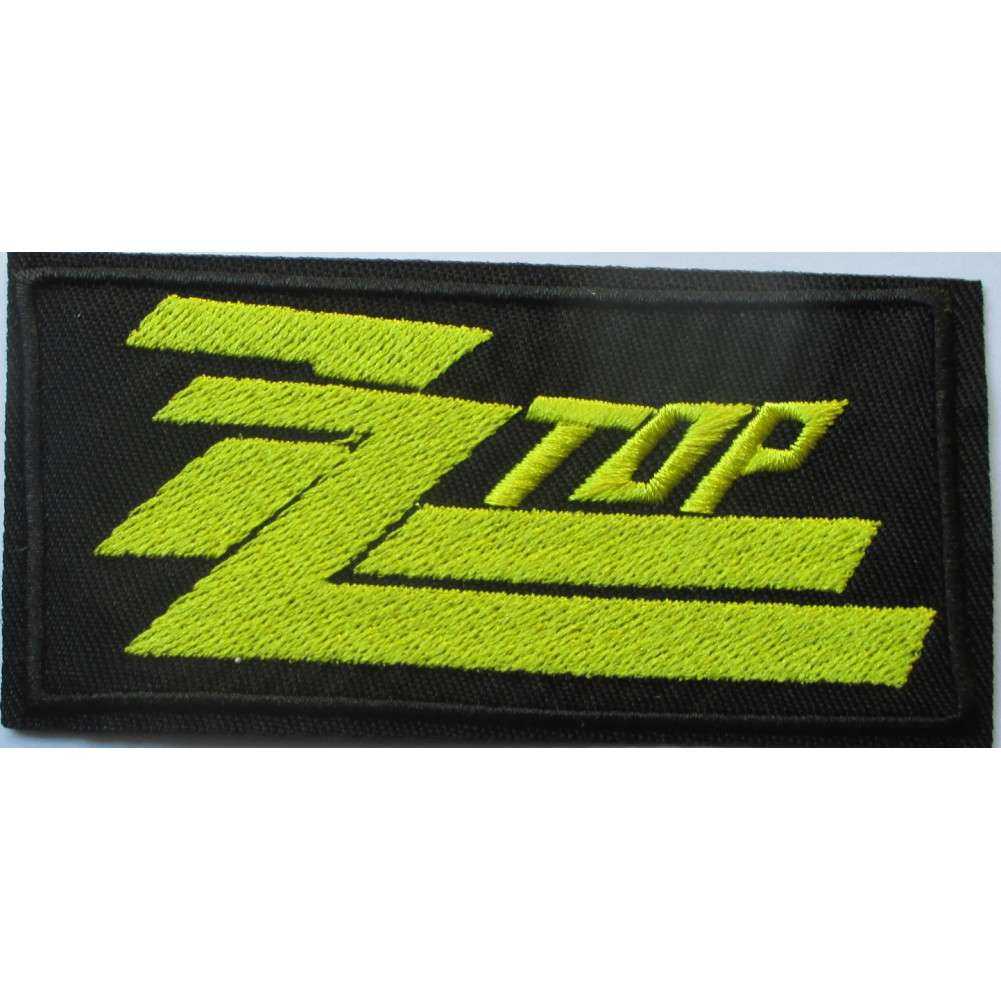 Patch Thermoadhesive ZzTop ZZ Top Black and Yellow 10.5 x5 cm ...
