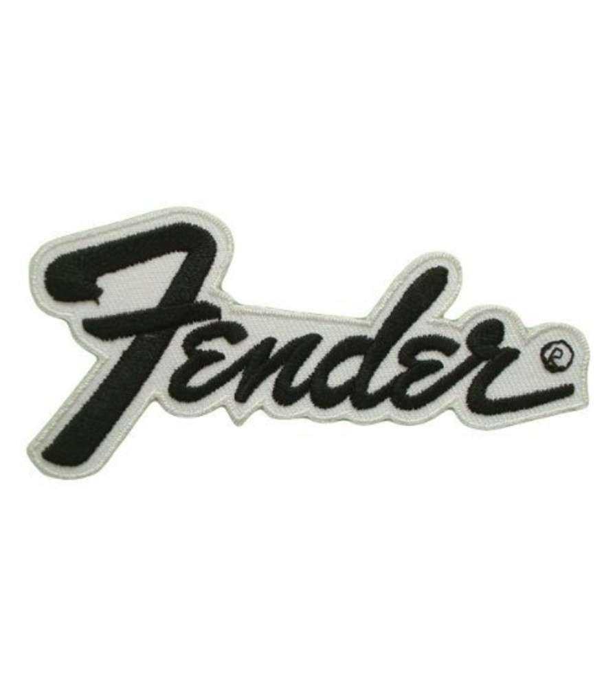 patch logo fender guitar music badge thermosticker fan rock roll