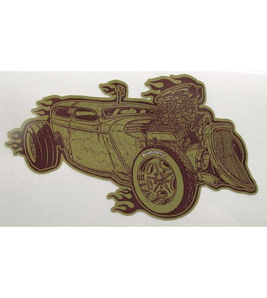 Hot ROG sticker with big blower motor gray and black11.5x6.5cm ...