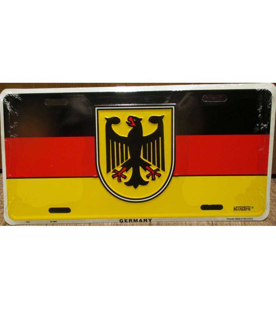 license plate German flag Germany Flag License plate